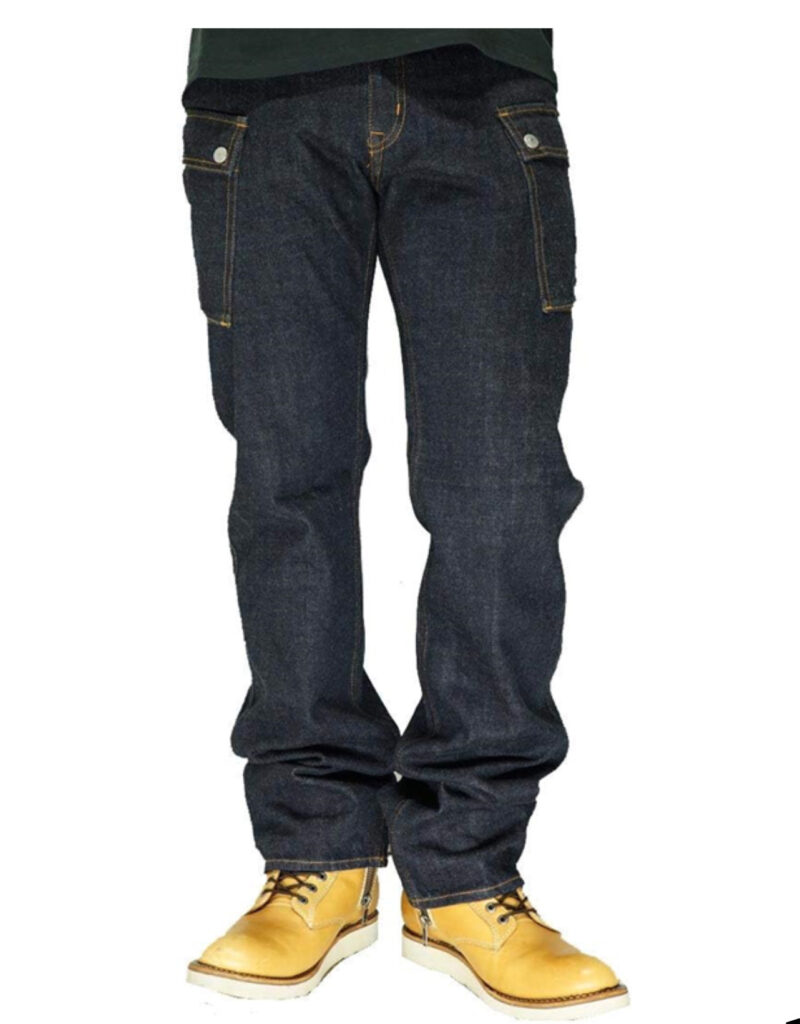 Authentic Craft & Utility – Kojima 13oz Denim Cargo Pants RNB-1127A ...